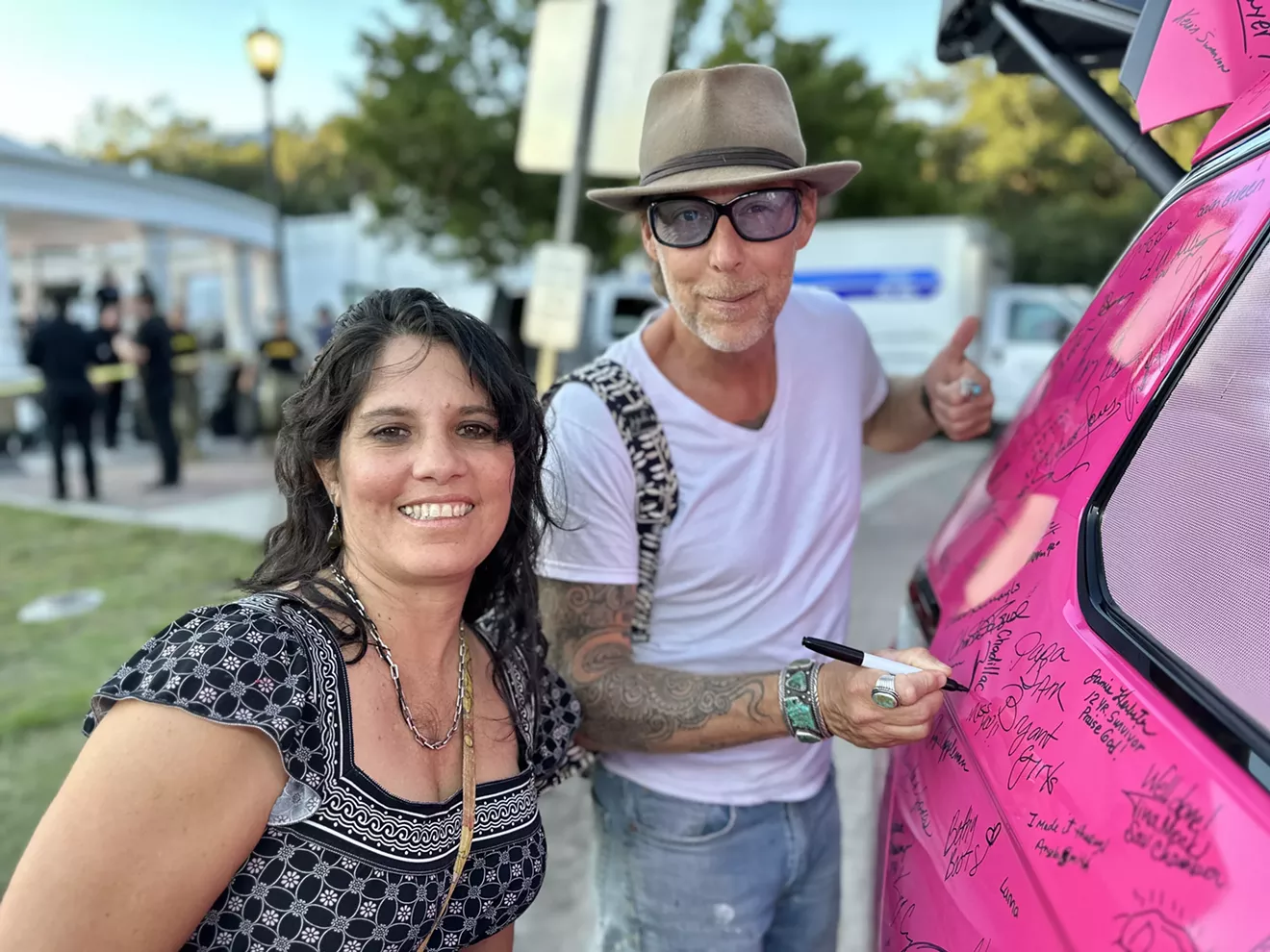 Step One Automotive Group’s Pink Mammography Fund Grand Cherokee L ...